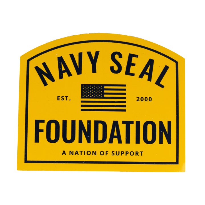 Stars and Bars Sticker – Navy SEAL Foundation